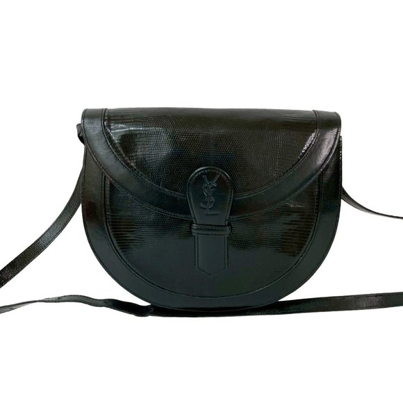 OTHERS | Bags | Yves Saint Laurent Ysl Logo Engraved Leather Mini ...